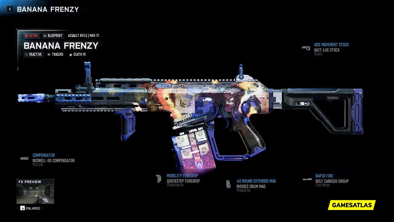 Banana Frenzy | Warzone and Black Ops 7 Blueprint