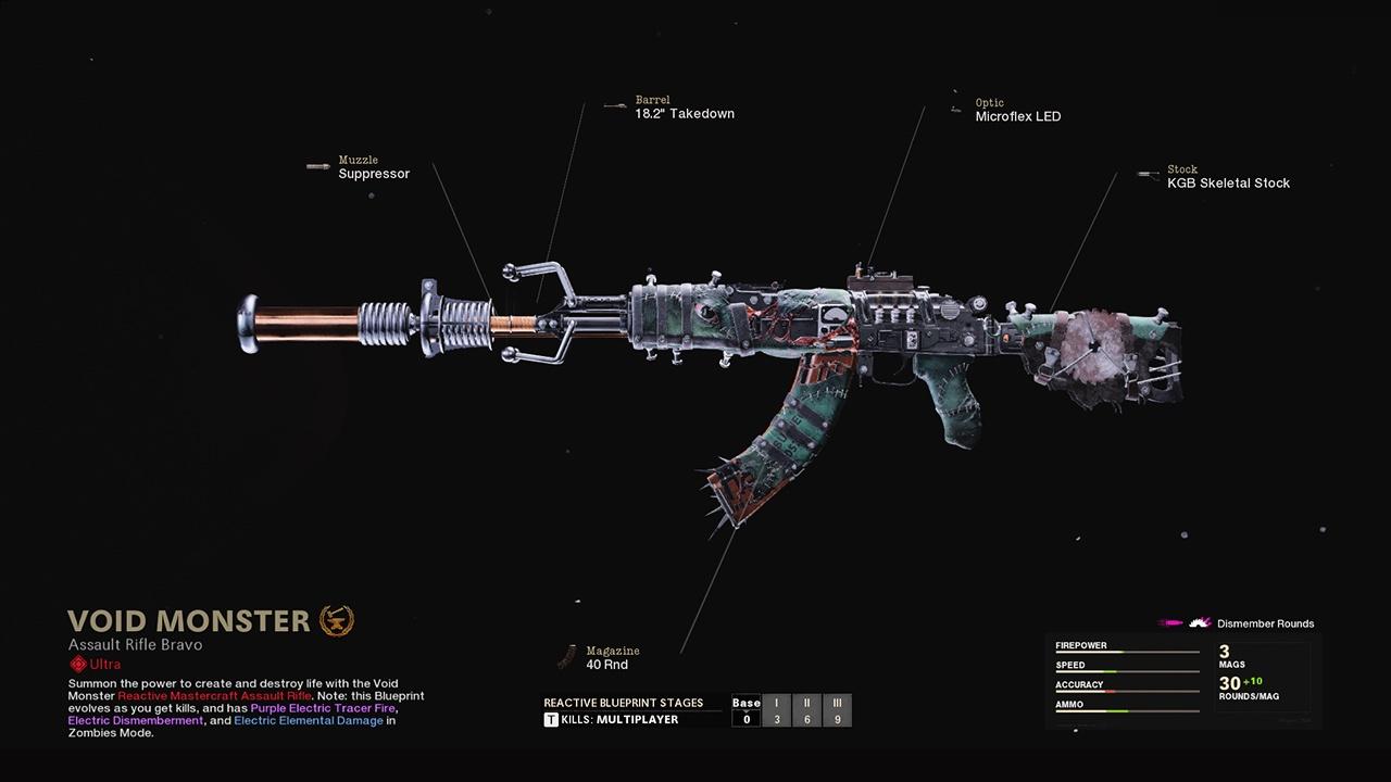 Void Monster | COD Warzone and Black Ops Cold War Weapon Blueprint ... Void Monster | COD Warzone and Black Ops Cold War Weapon Blueprint ...