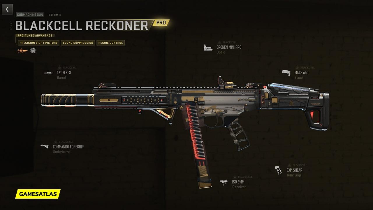 Blackcell Reckoner | Warzone and Modern Warfare 2 Blueprint Blackcell Reckoner | Warzone and Modern Warfare 2 Blueprint