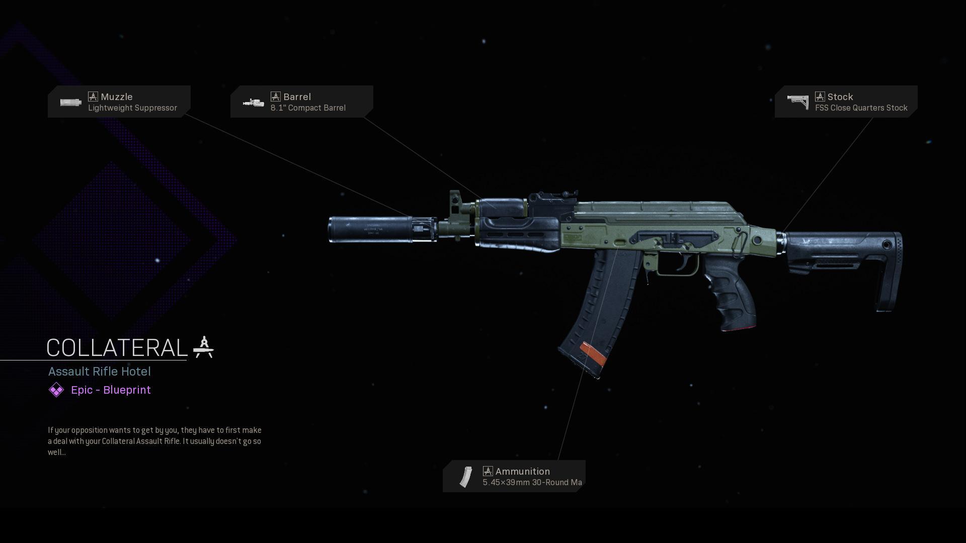 Collateral Cod Warzone And Modern Warfare Weapon Blueprint Call Of Duty