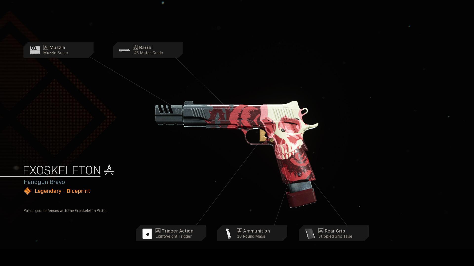 Exoskeleton Cod Warzone And Modern Warfare Weapon Blueprint Call Of