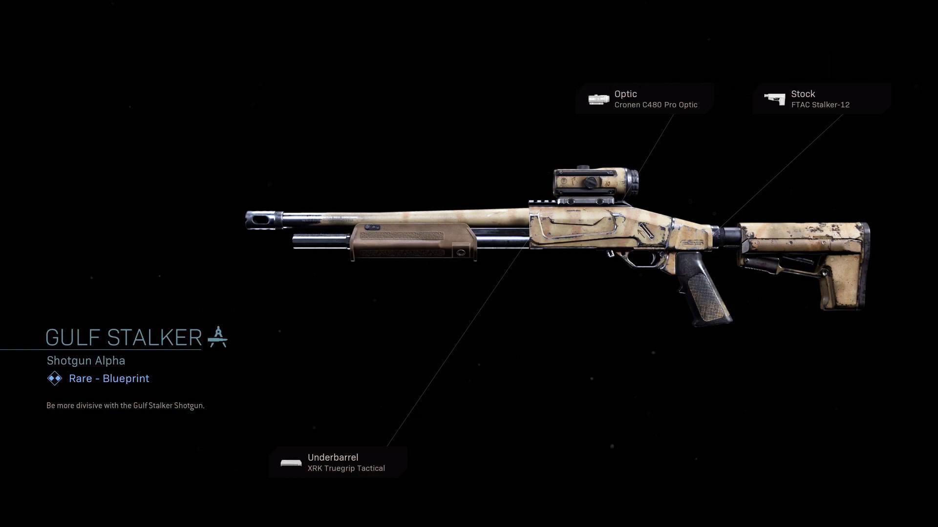 Gulf Stalker Cod Warzone And Modern Warfare Weapon Blueprint Call