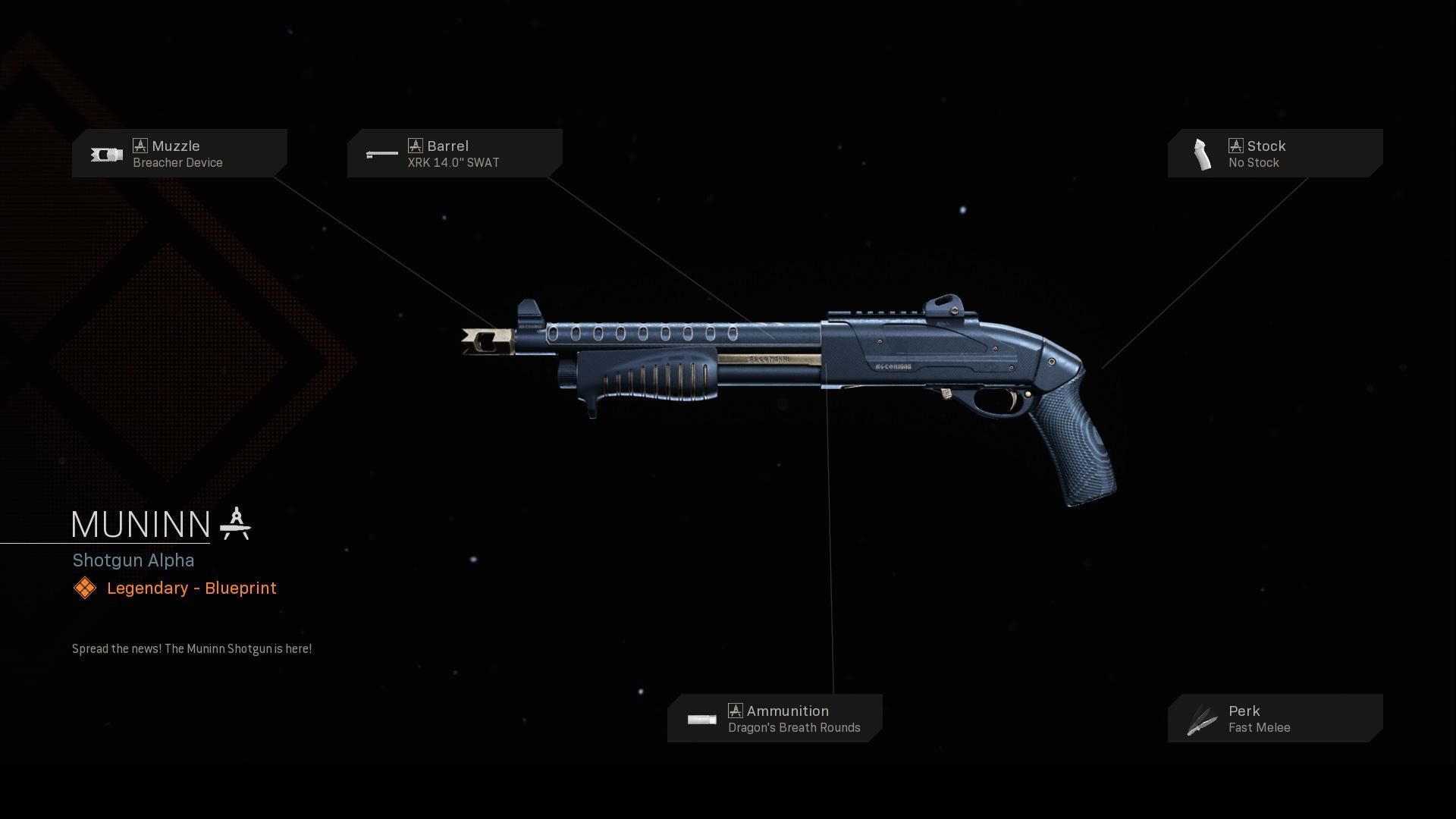 Muninn Cod Warzone And Modern Warfare Weapon Blueprint Call Of Duty