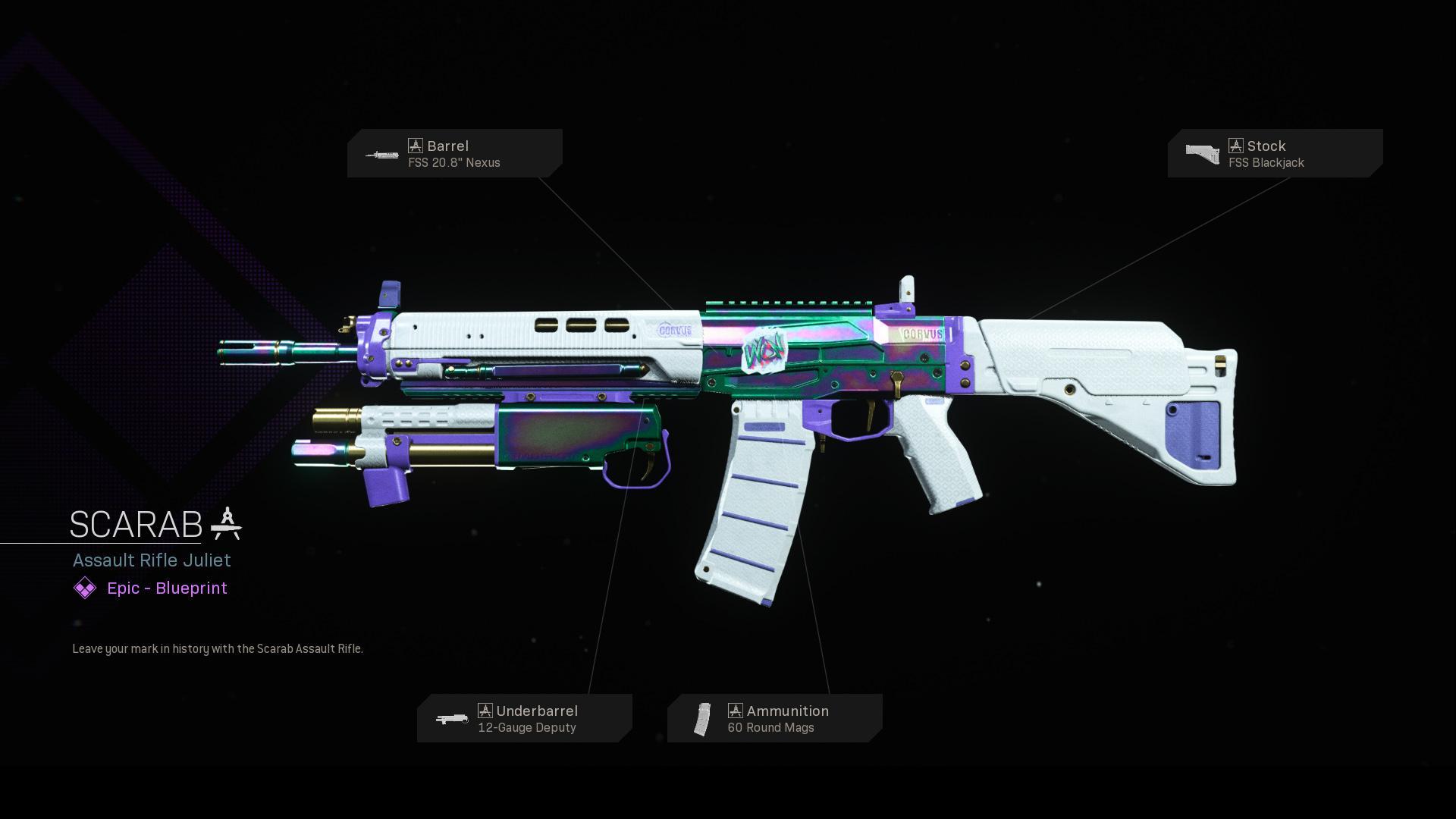 Scarab | COD Warzone and Modern Warfare Weapon Blueprint | Call of Duty Scarab | COD Warzone and Modern Warfare Weapon Blueprint | Call of Duty